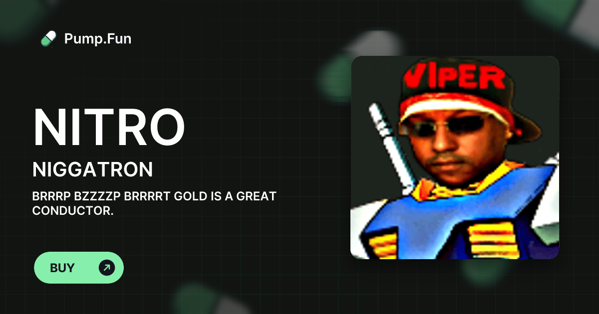 NIGGATRON (NITRO) - Pump