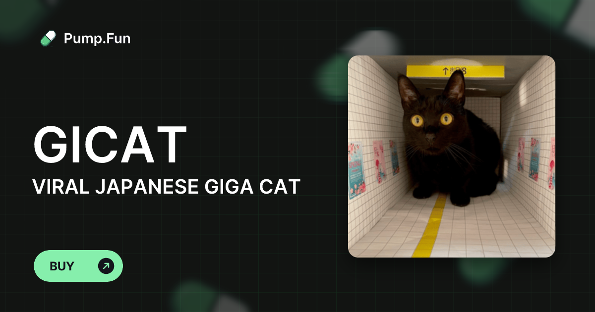 VIRAL JAPANESE GIGA CAT (GICAT) - Pump