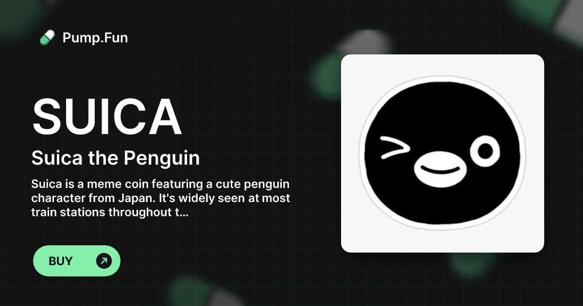 Suica the Penguin (SUICA) - Pump