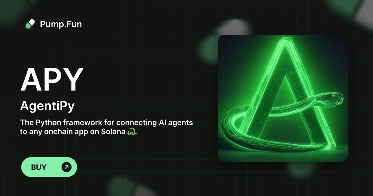 AgentiPy (APY) - Pump