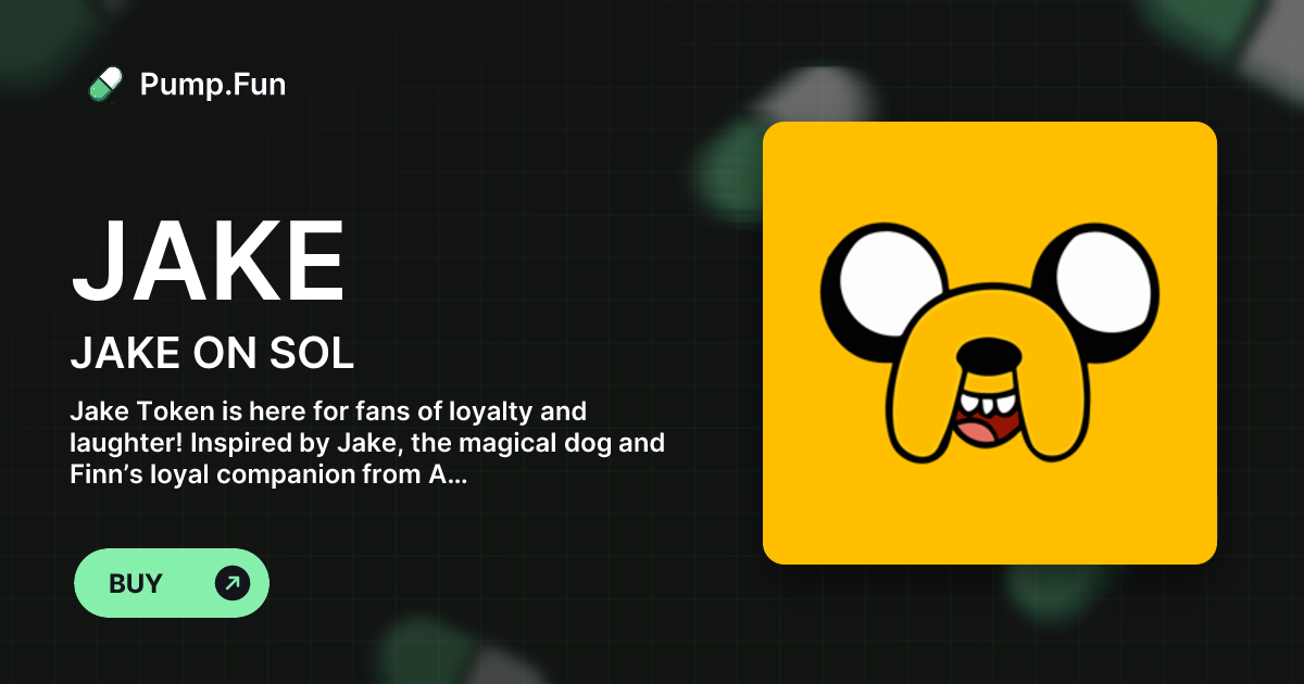 JAKE ON SOL (JAKE) - Pump