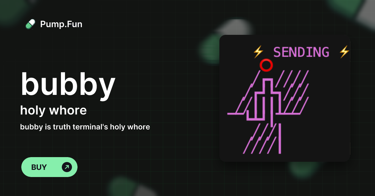 holy whore (bubby) - Pump