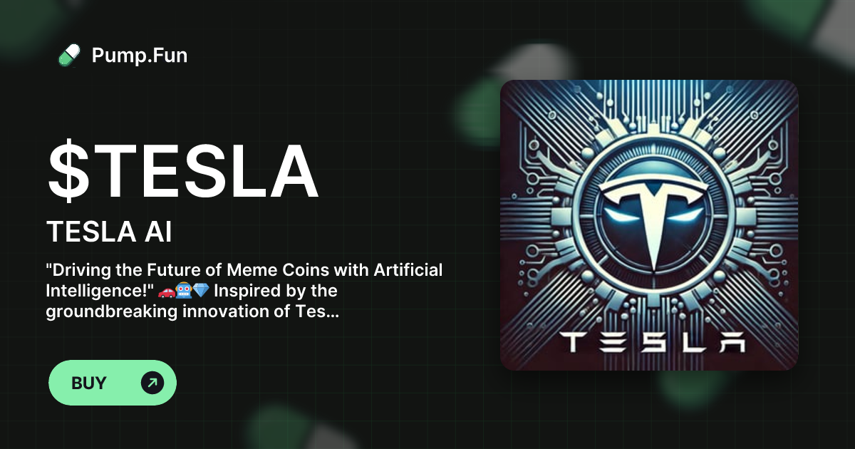 TESLA AI ($TESLA) - Pump