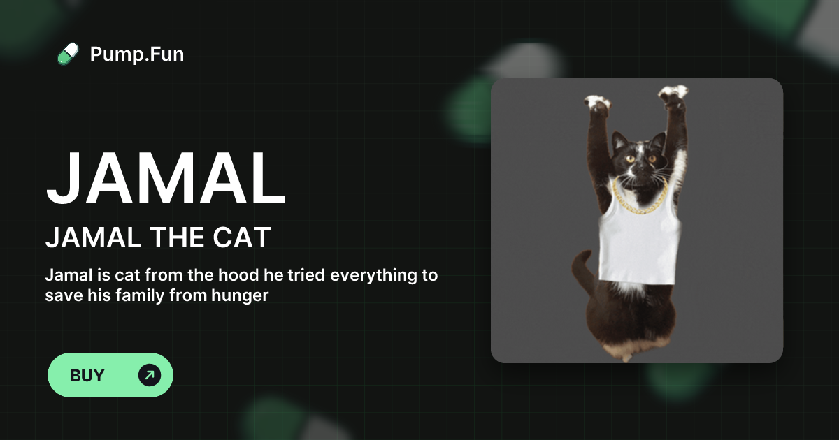 JAMAL THE CAT (JAMAL) - Pump