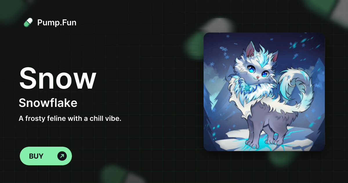 Snowflake (Snow) - Pump