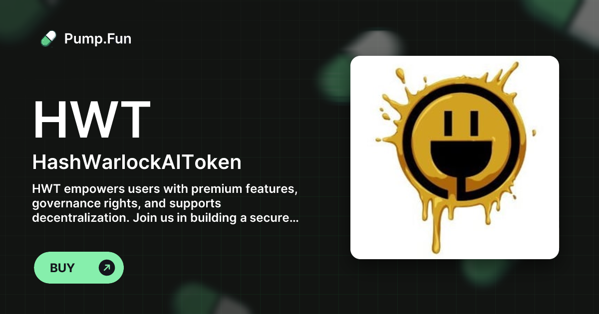 HashWarlockAIToken (HWT) - Pump
