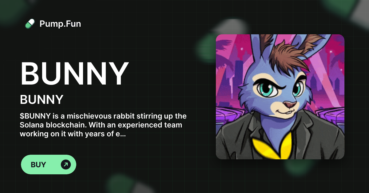 BUNNY (BUNNY) - Pump