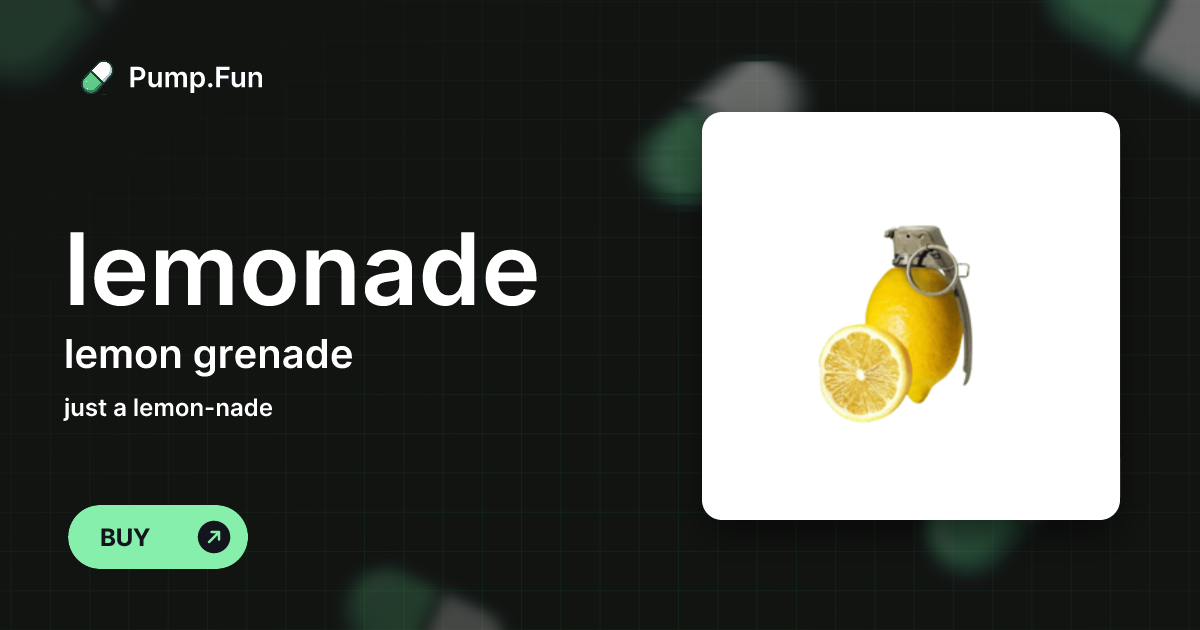 lemon grenade (lemonade) - Pump
