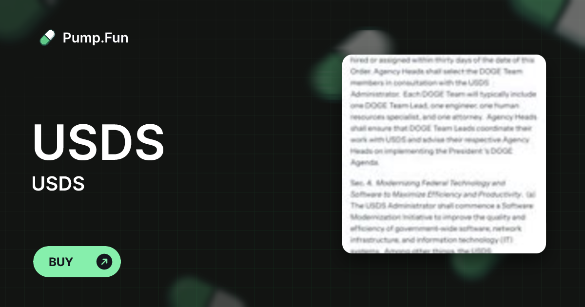 USDS (USDS) - Pump