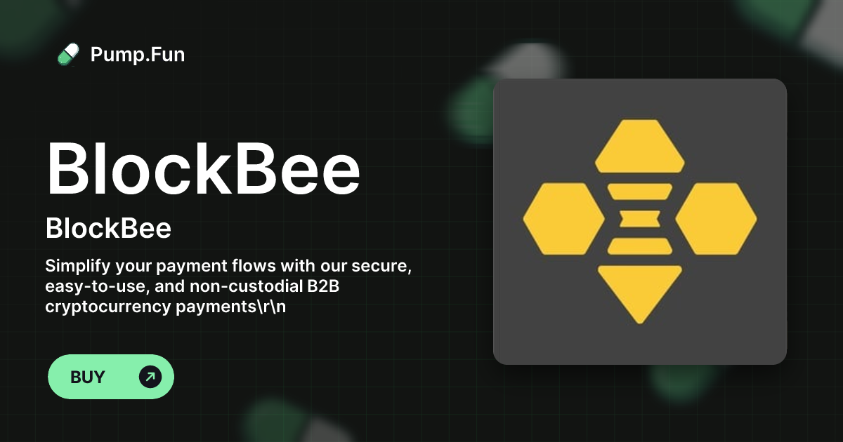 BlockBee (BlockBee) - Pump