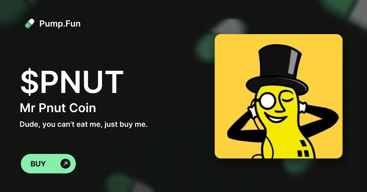 Mr Pnut Coin ($PNUT) - Pump
