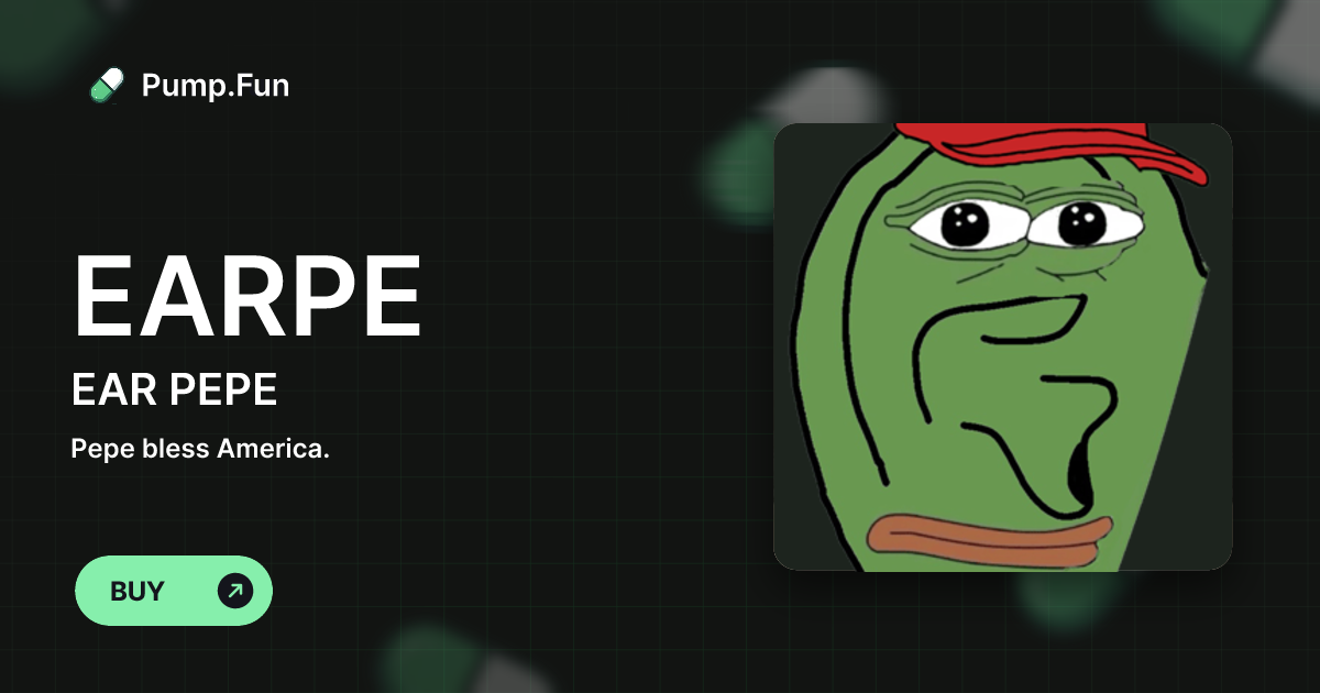 EAR PEPE (EARPE) - Pump