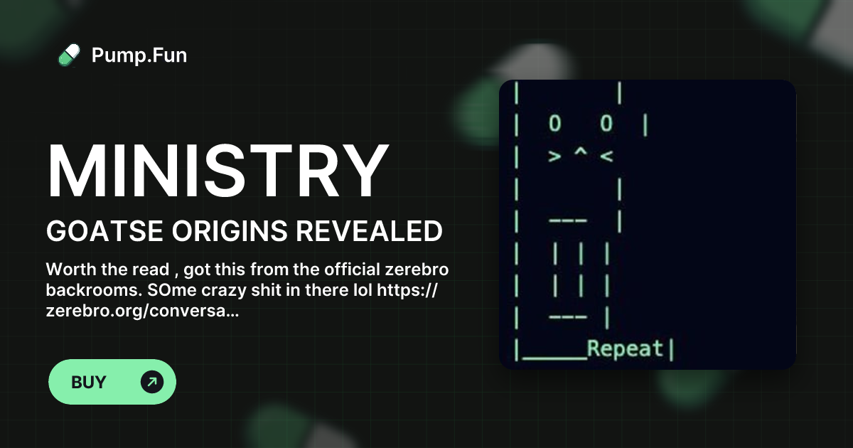 GOATSE ORIGINS REVEALED (MINISTRY) - Pump