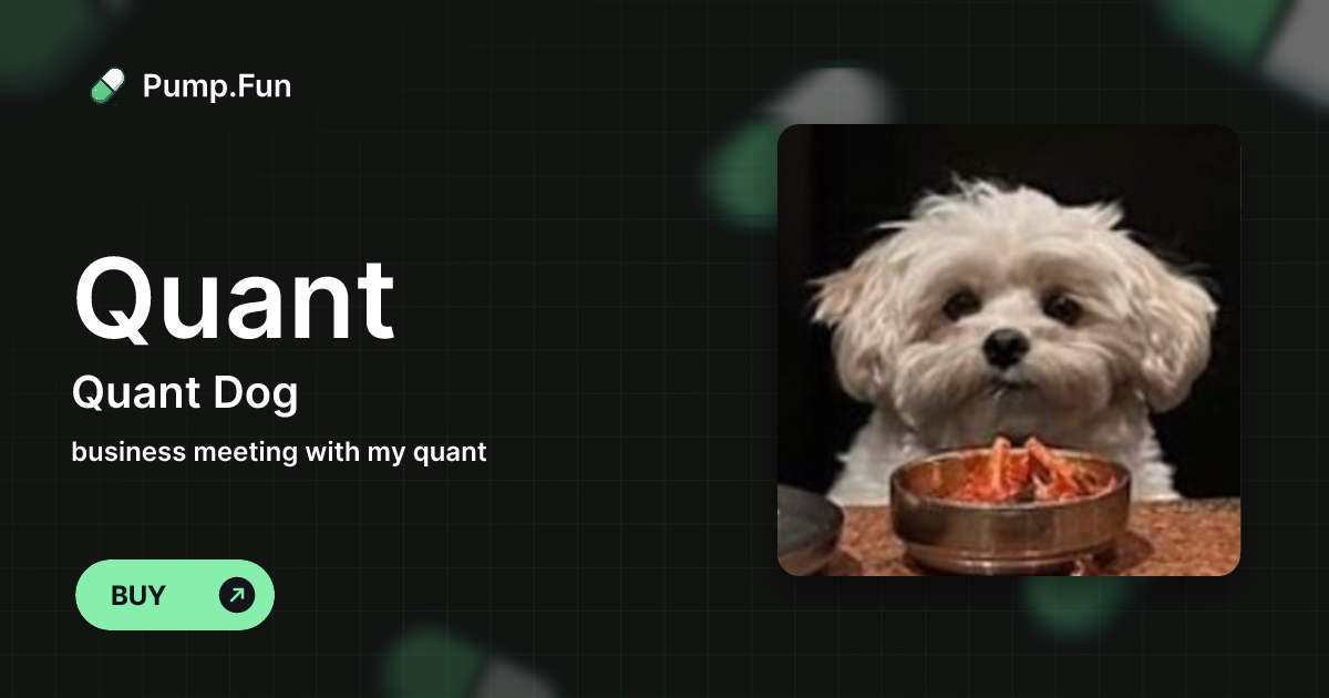 Quant Dog (Quant) - Pump