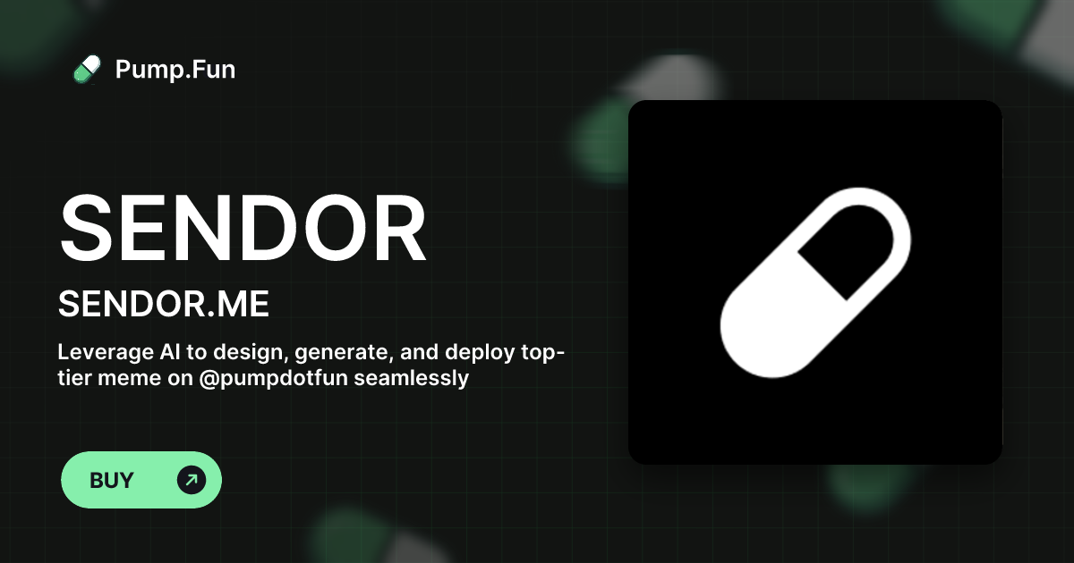 SENDOR.ME (SENDOR) - Pump