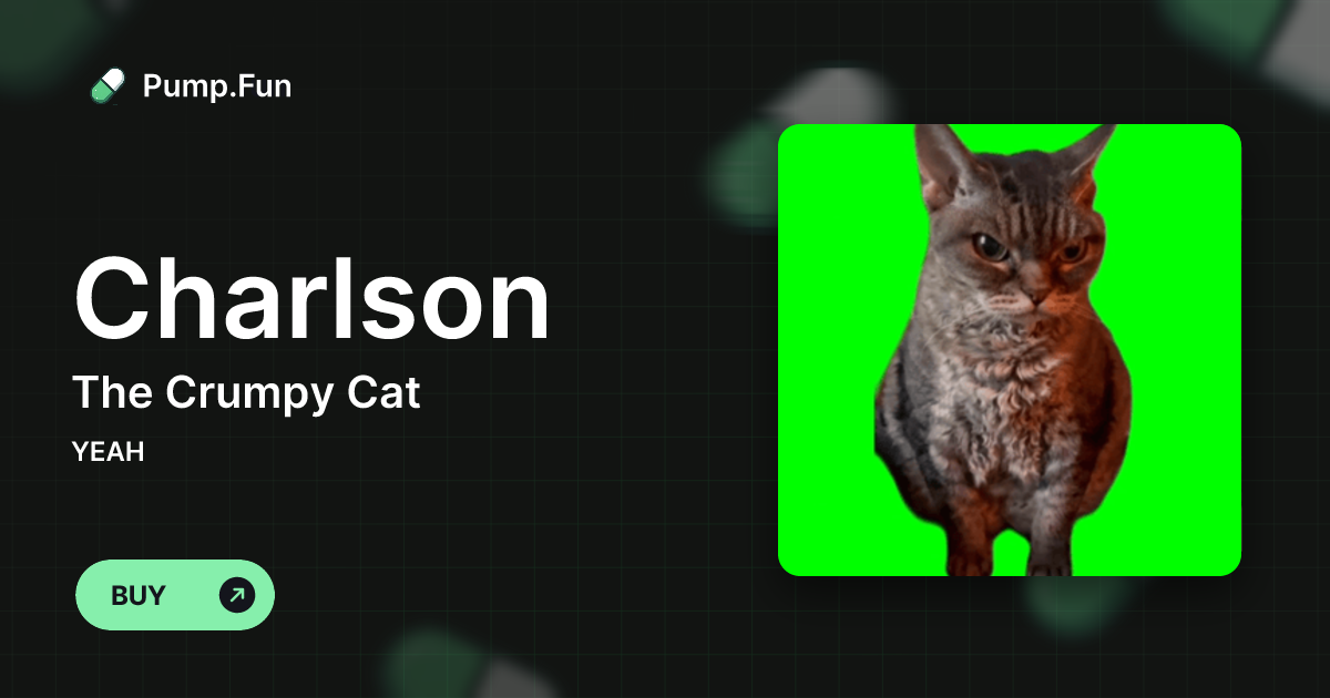 The Crumpy Cat (Charlson ) - Pump