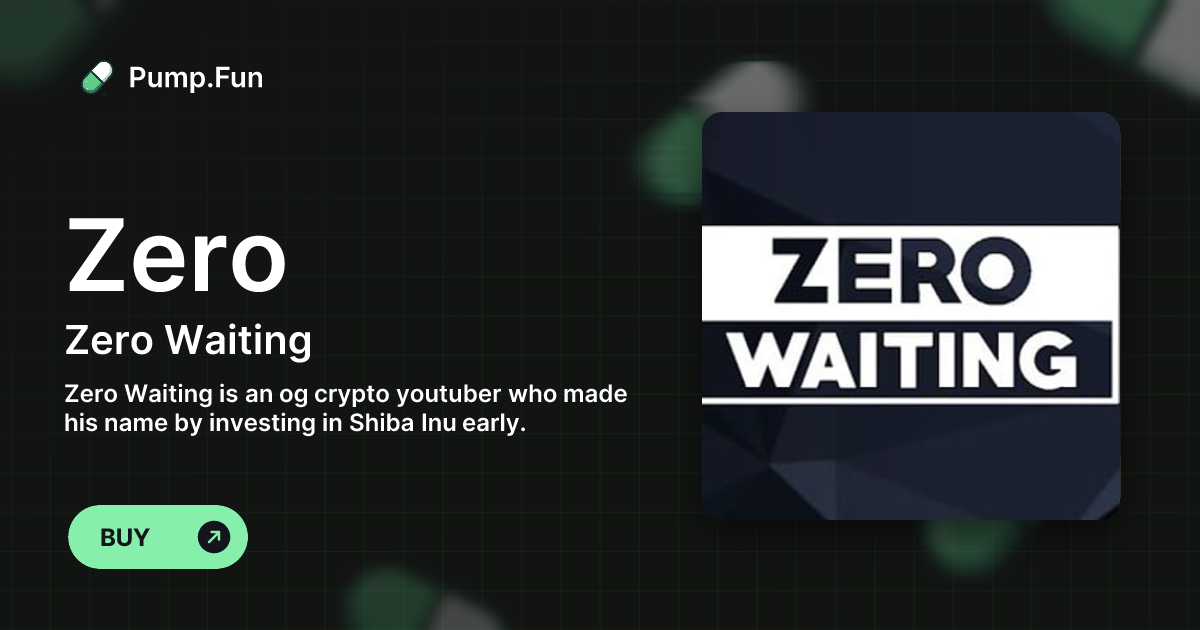 Zero Waiting (Zero) - Pump