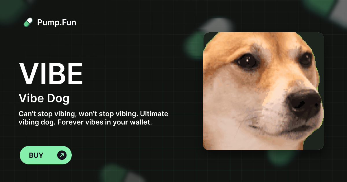 Vibe Dog (VIBE) - Pump