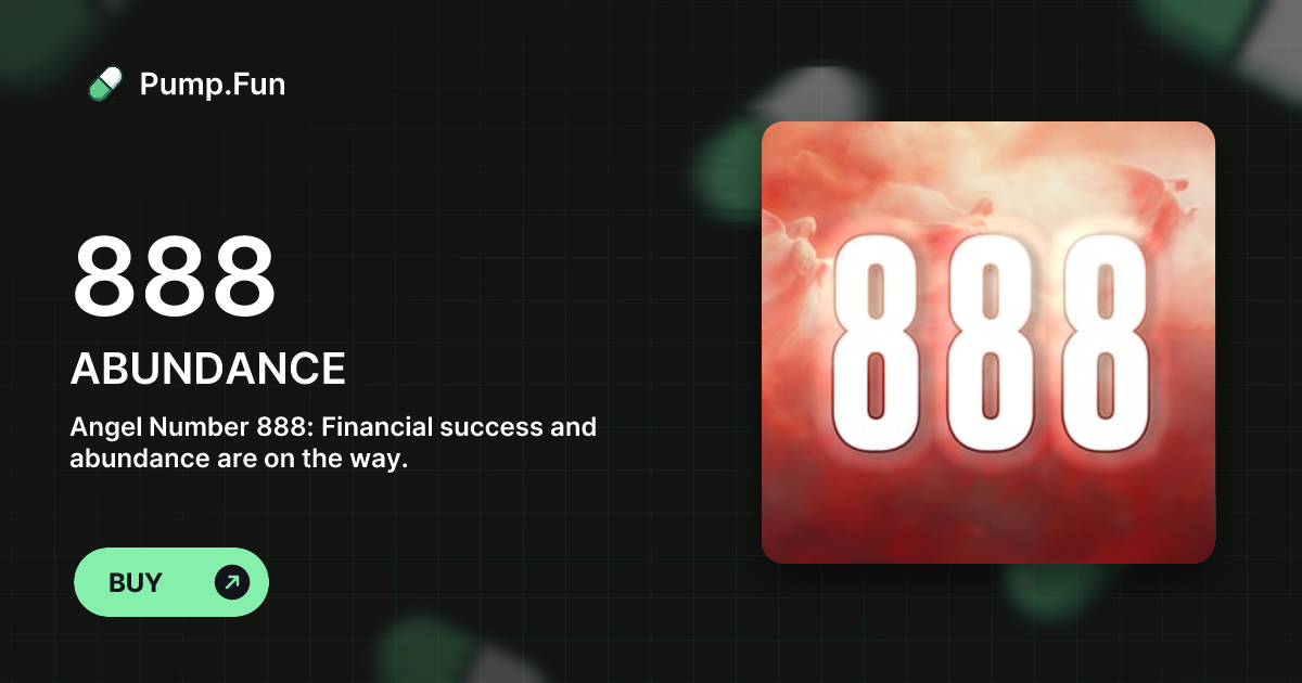 ABUNDANCE (888) - Pump