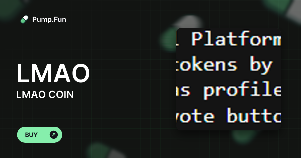 LMAO COIN (LMAO) - Pump