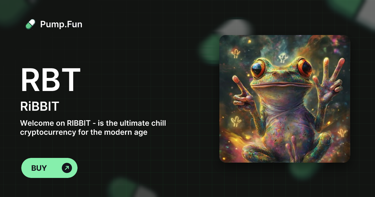 RiBBIT (RBT) - Pump