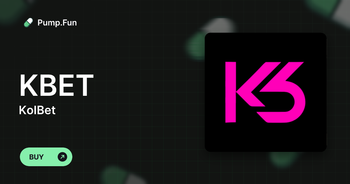 KolBet (KBET) - Pump