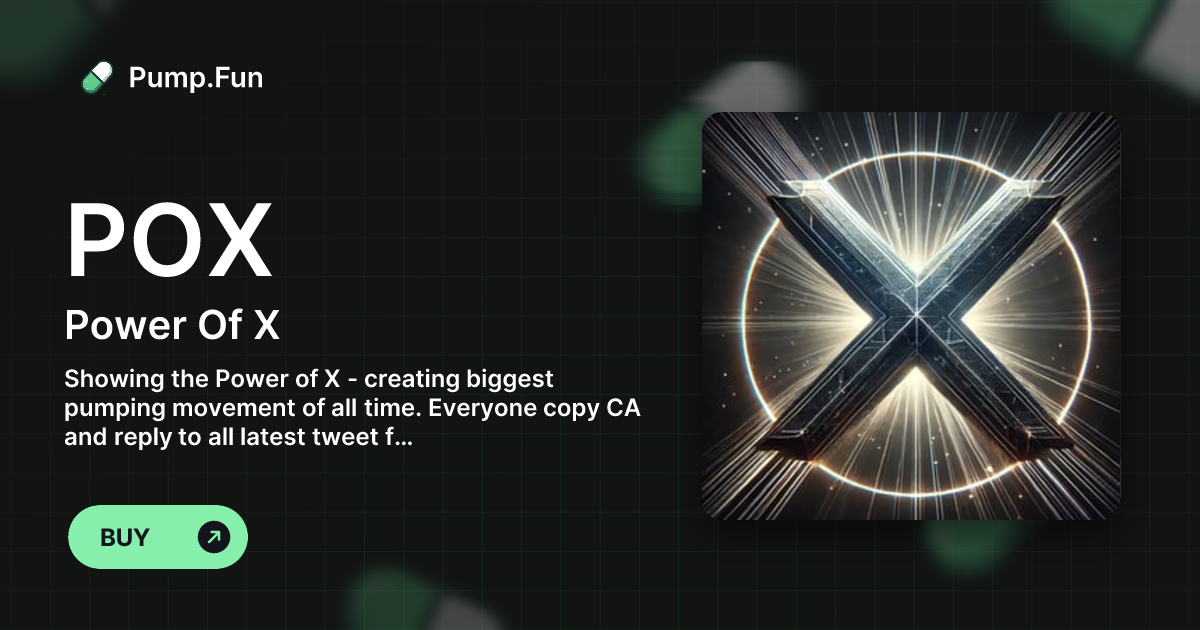 Power Of X (POX) - Pump
