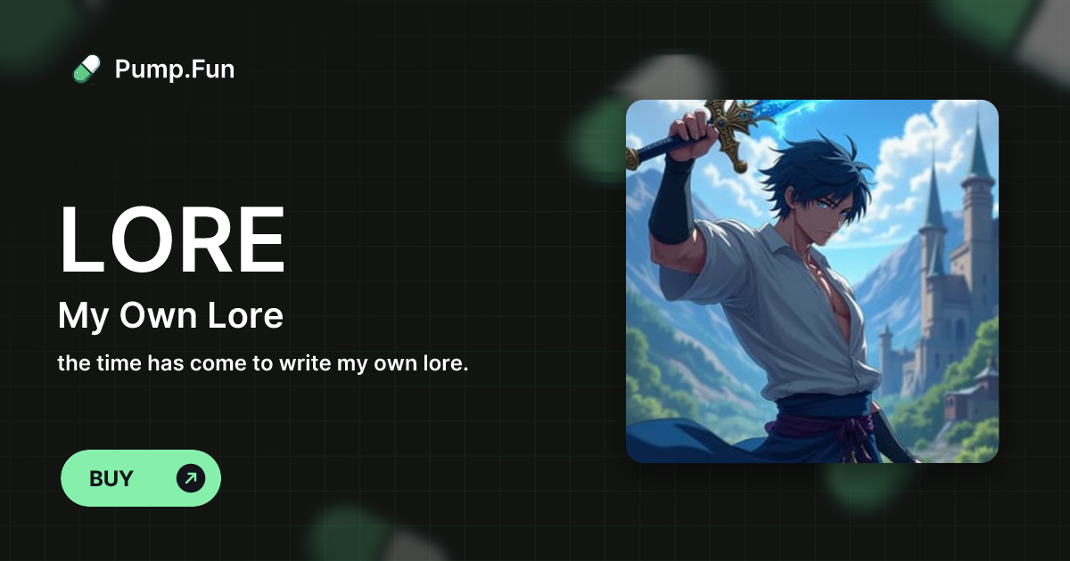 My Own Lore (LORE) - Pump