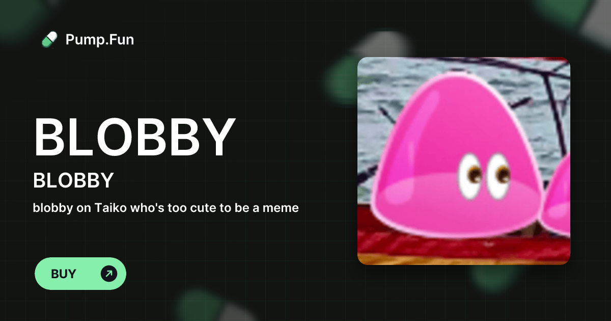 BLOBBY (BLOBBY) - Pump