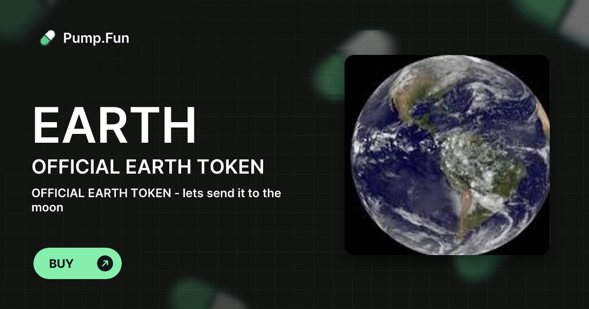 OFFICIAL EARTH TOKEN (EARTH) - Pump
