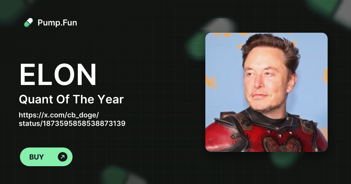 Quant Of The Year (ELON) - Pump