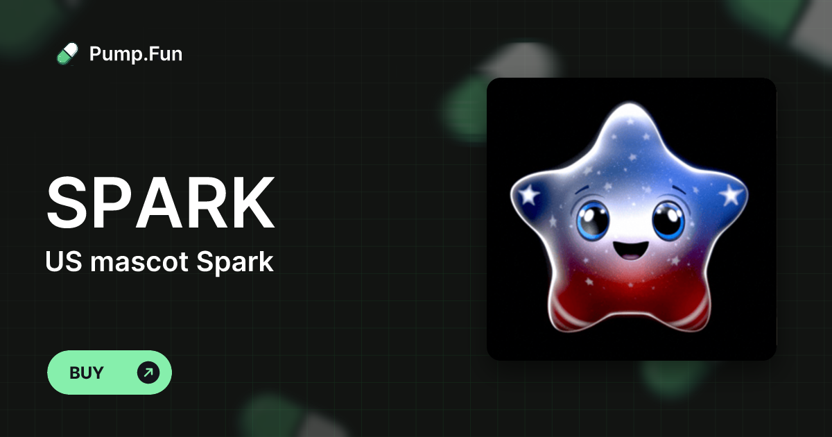 US mascot Spark (SPARK) - Pump