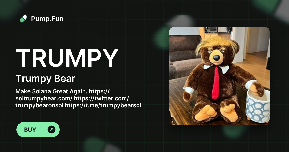 Trumpy Bear (TRUMPY) - Pump