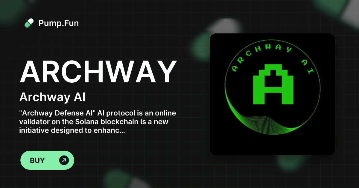 Archway AI (ARCHWAY) - Pump