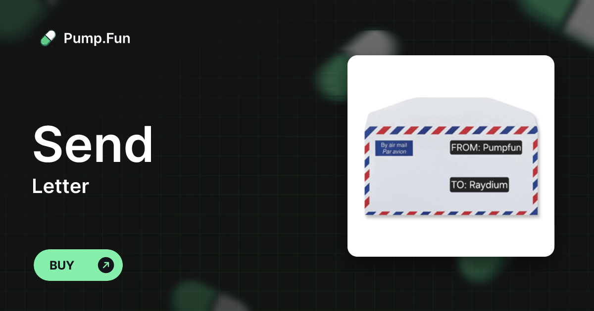 Letter (Send) - Pump