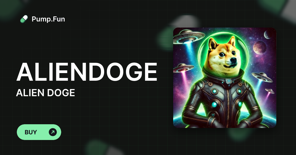 ALIEN DOGE (ALIENDOGE) - Pump