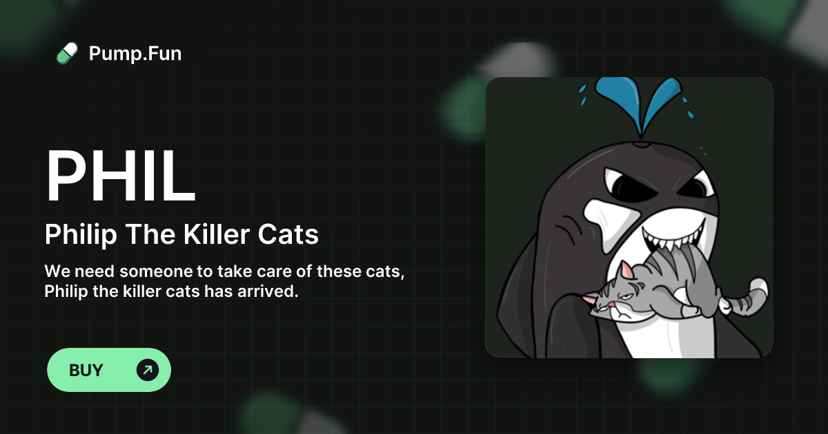 Philip The Killer Cats (PHIL) - Pump