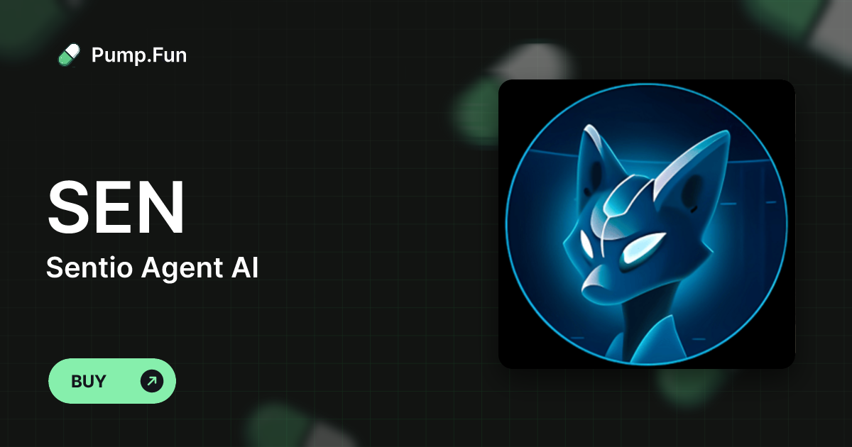 Sentio Agent AI (SEN) - Pump