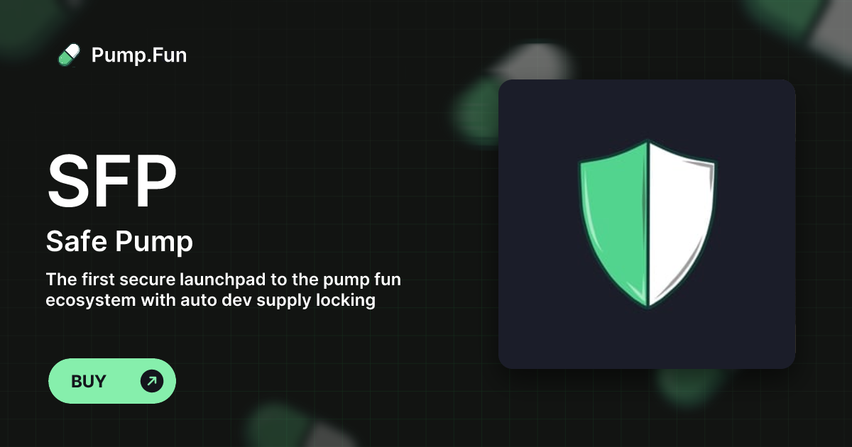 Safe Pump (SFP) - Pump