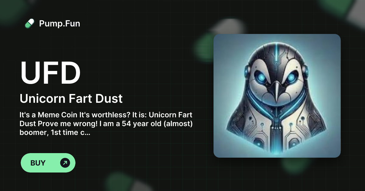 Unicorn Fart Dust (UFD) - Pump