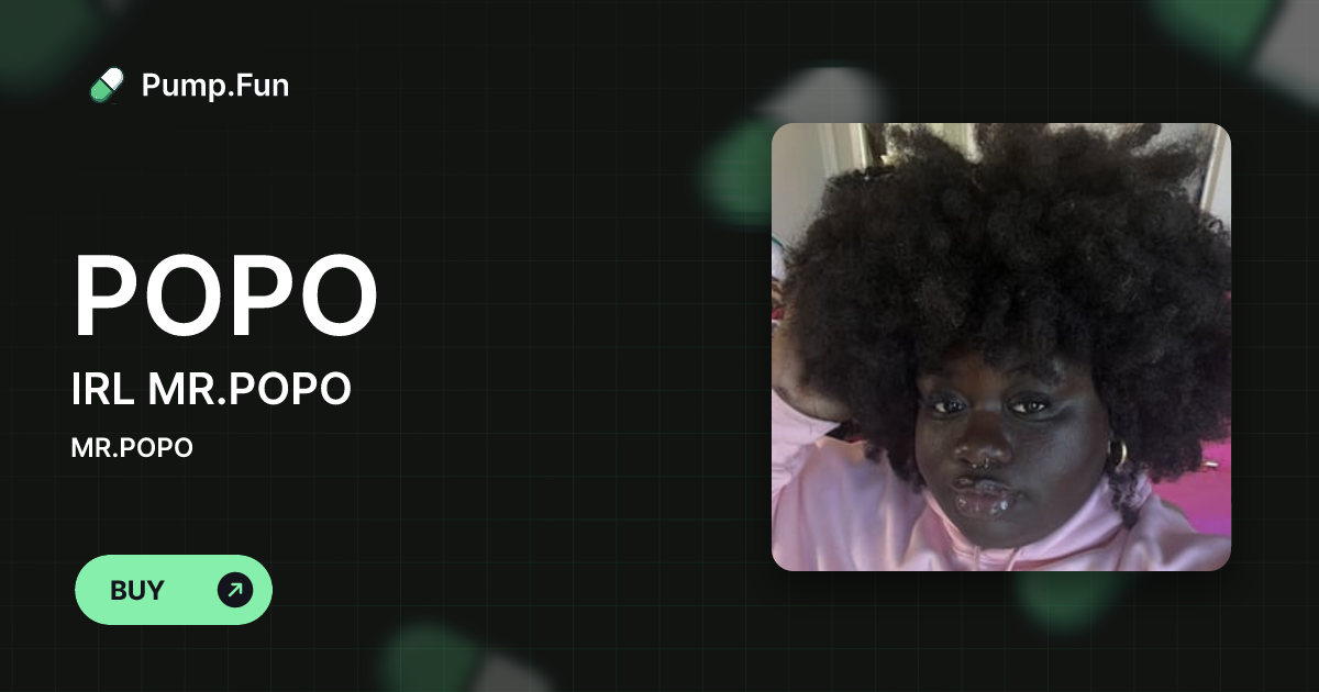 IRL MR.POPO (POPO) - Pump