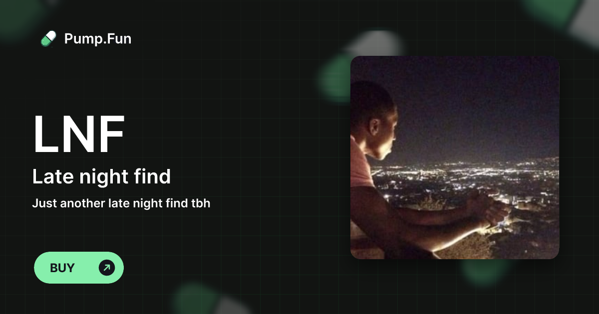 Late night find (LNF) - Pump