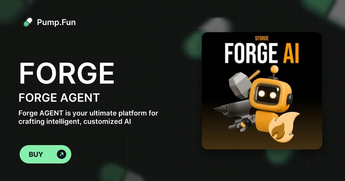 FORGE AGENT (FORGE) - Pump