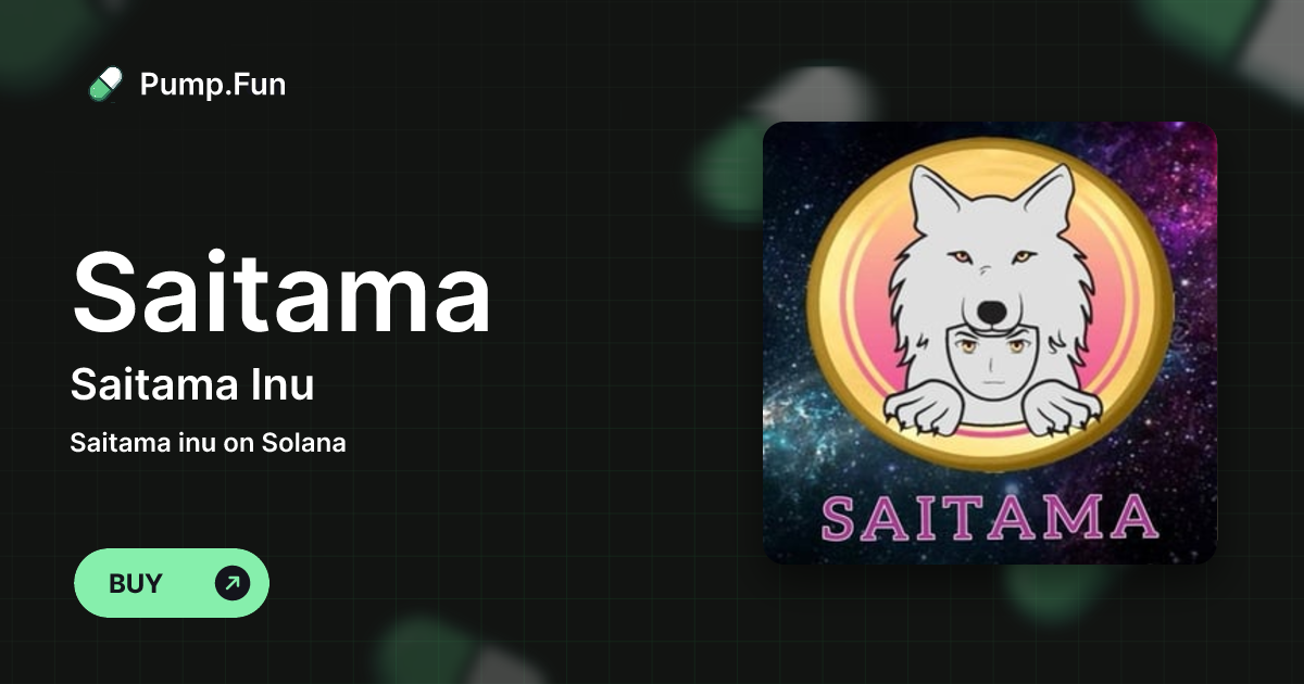 Saitama Inu (Saitama ) - Pump