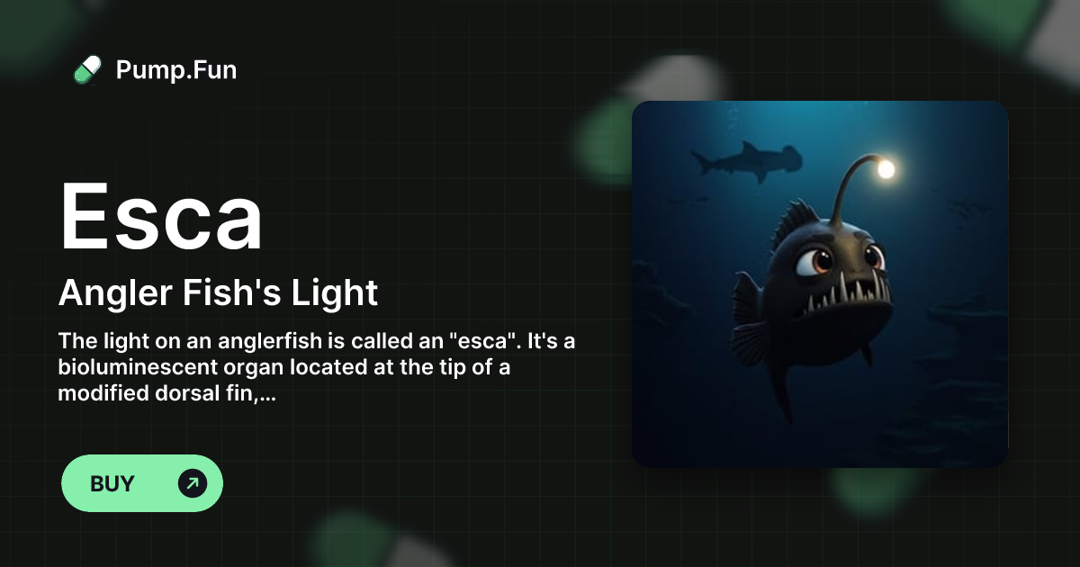 Angler Fish's Light (Esca) - Pump