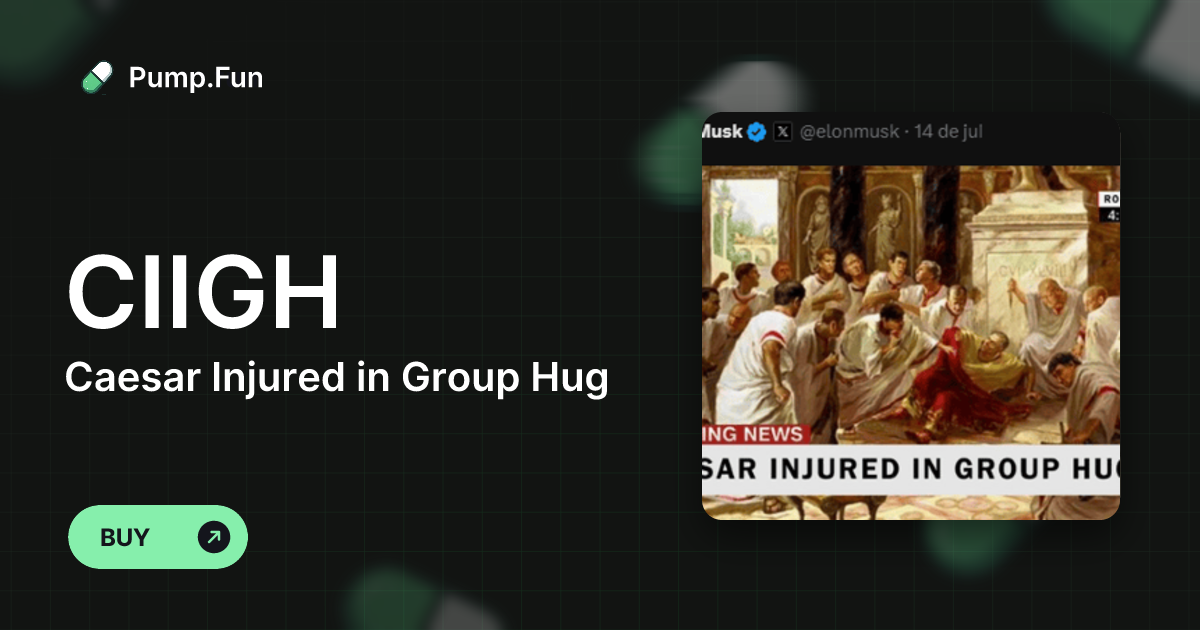 Caesar Injured in Group Hug (CIIGH) - Pump