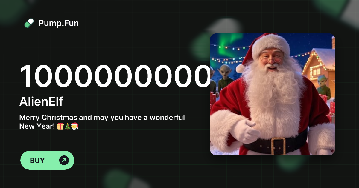 AlienElf (1000000000) - Pump