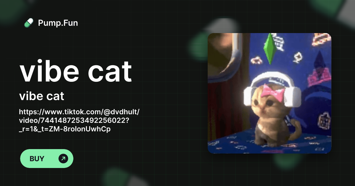 vibe cat (vibe cat) - Pump