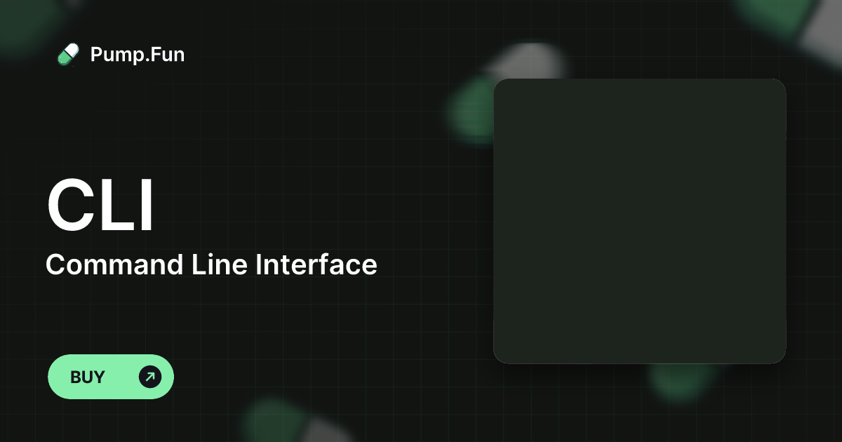 Command Line Interface (CLI) - Pump