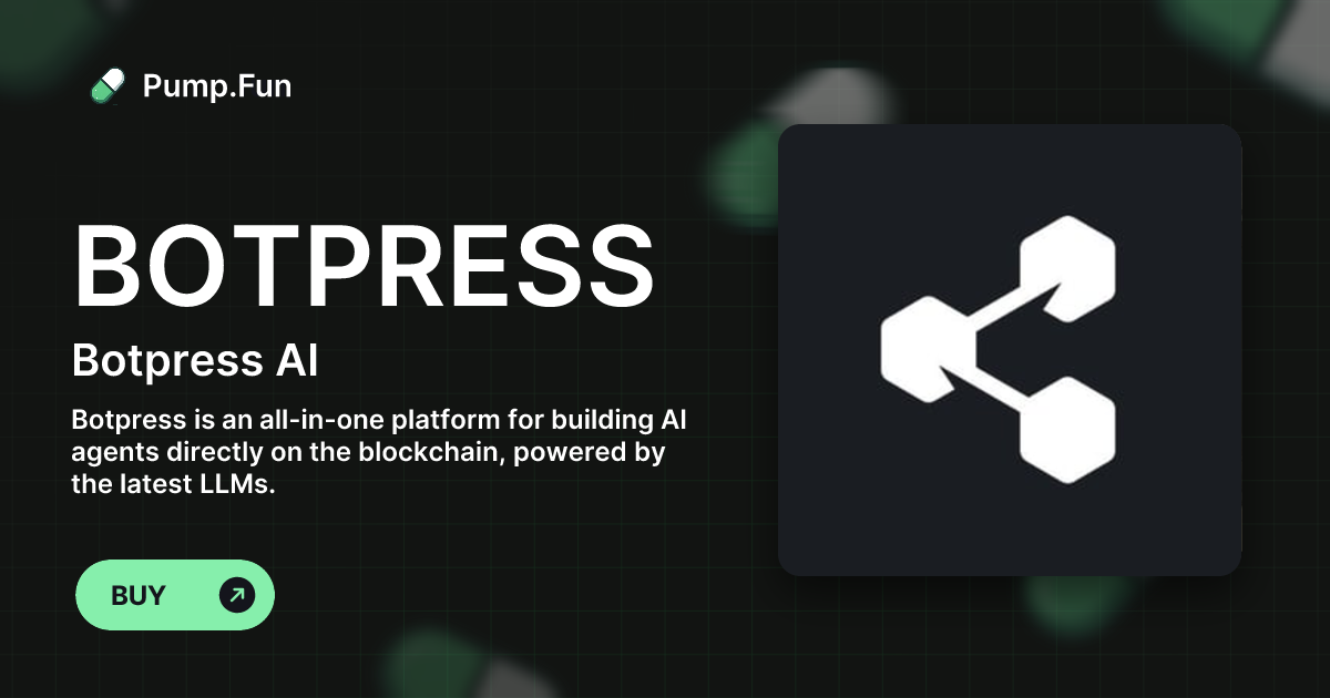 Botpress AI (BOTPRESS) - Pump